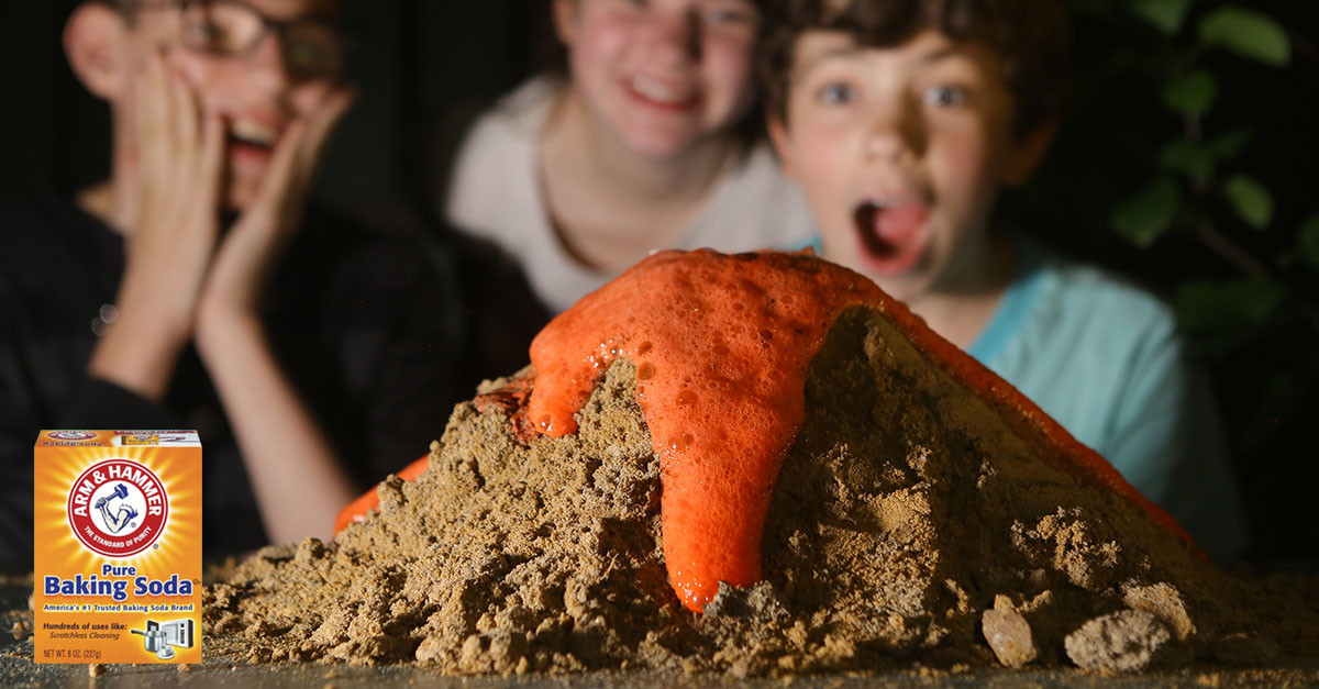 Baking Soda Volcano Science Experiment Arm Hammer Arabia